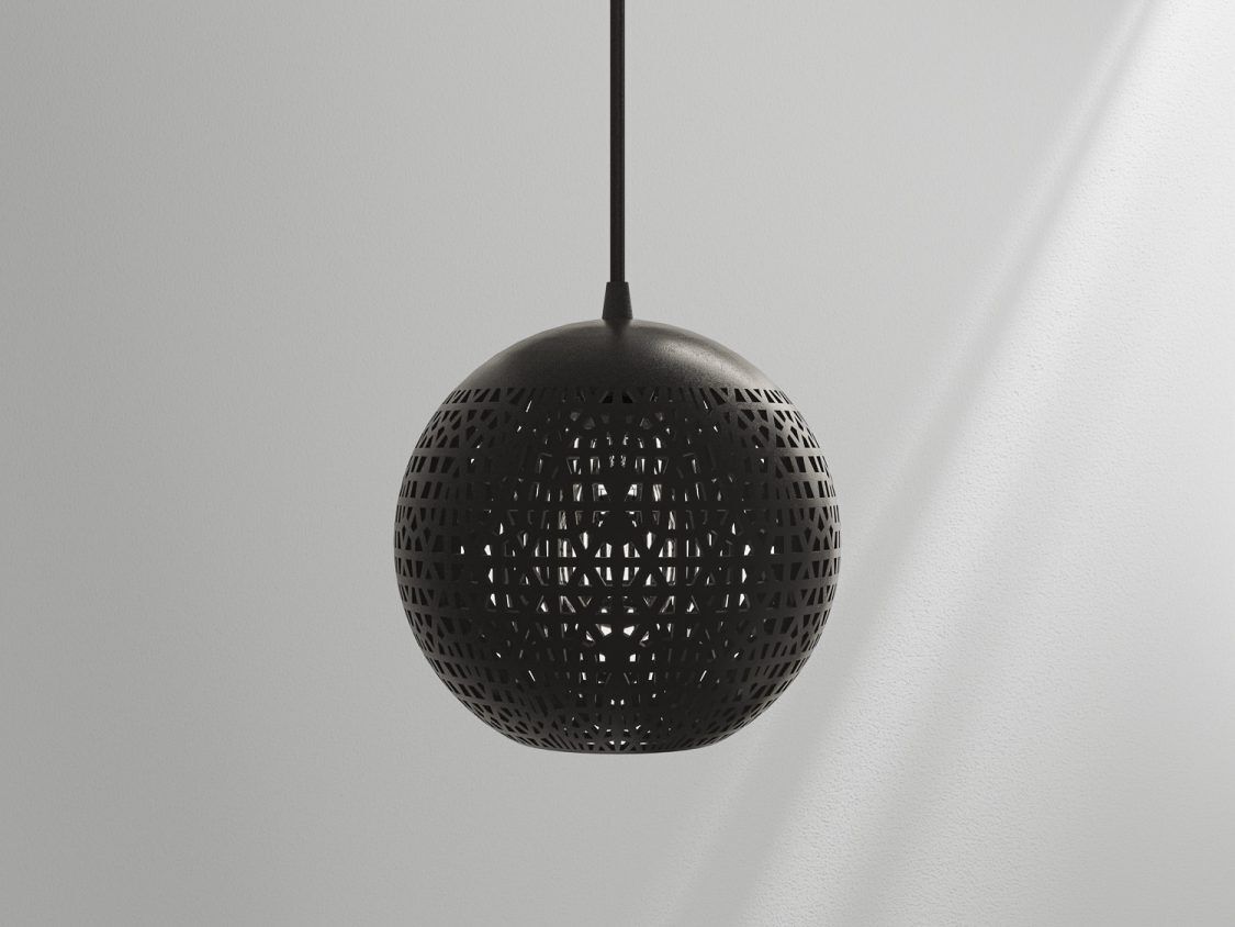 Boh Pendant Light - Artful Voronoi Pattern Design | Zeynlabs